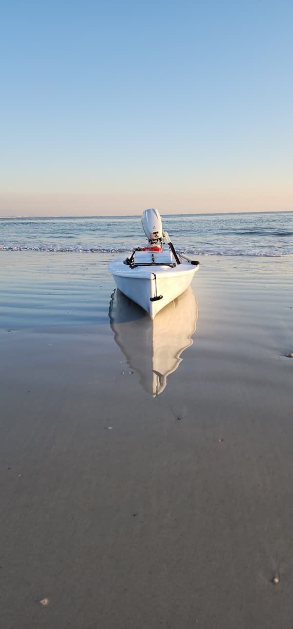 POWER - Solo Skiff a fishing kayak, skiff, and SUP in one